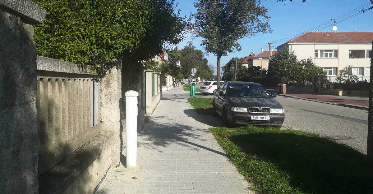 Oprava chodníků 2023 - ul. Pod Kosířem | Prostějov